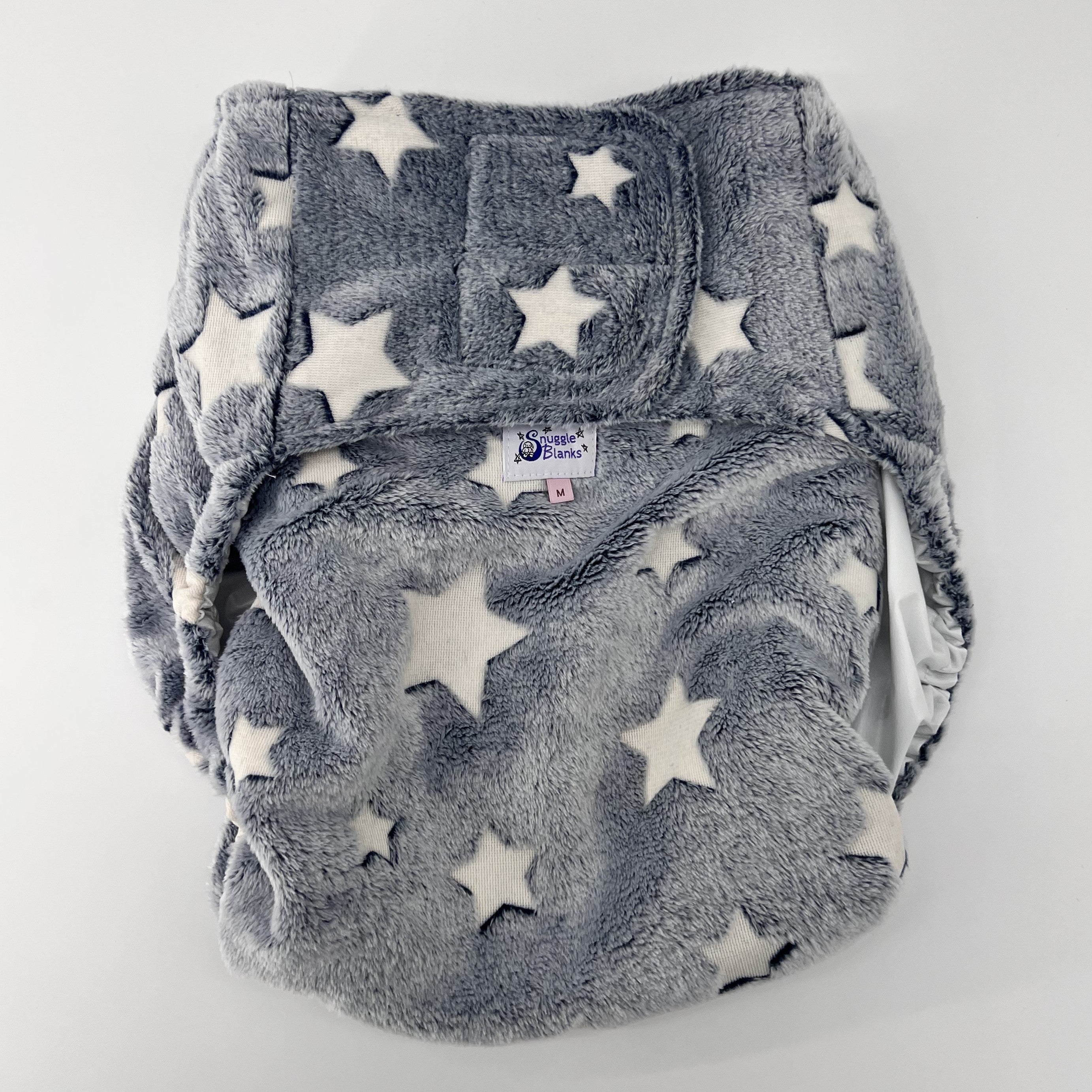 SnuggleBlanks Pocket Nappy Wrap - Glow in Dark Stars – NRU